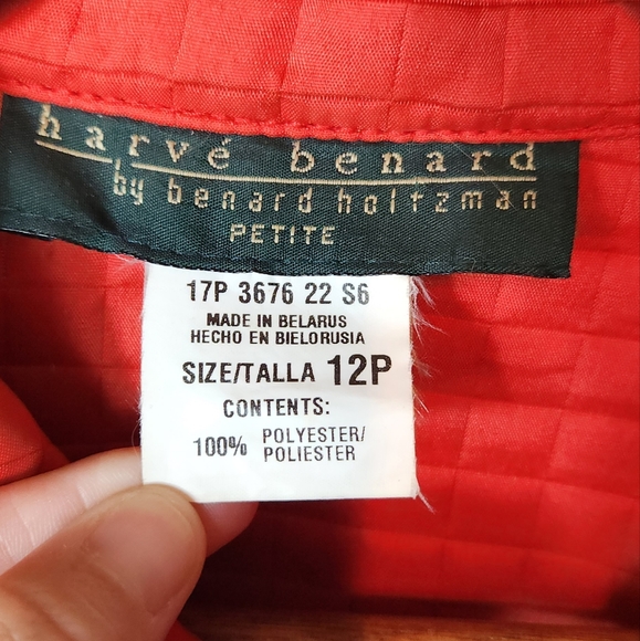 Harve Benard | Jackets & Coats | Harve Bernard Orange Button Down ...